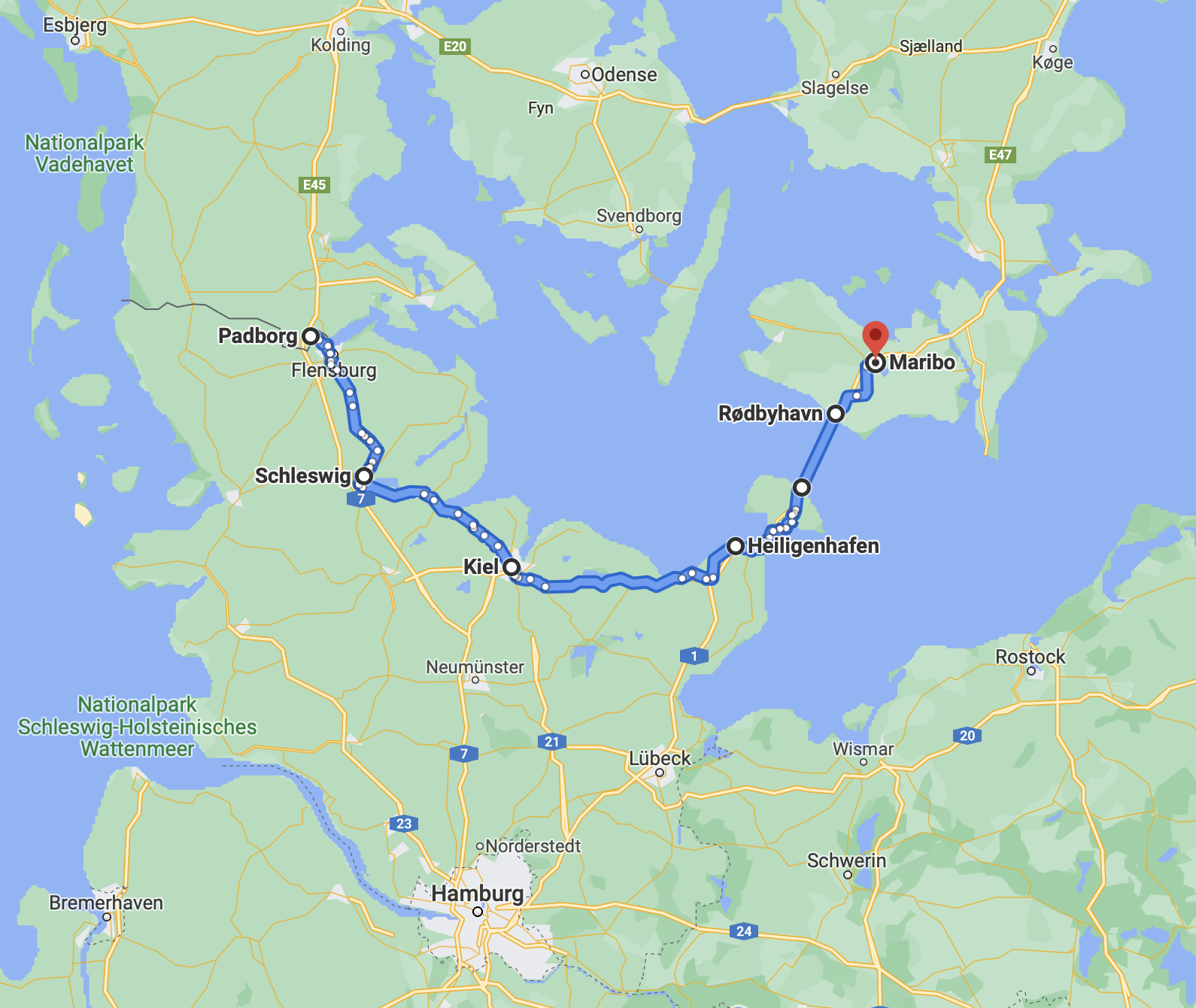 På cykel gennem Slesvig-Holsten – 2022 – Henrik Bjørn Foredrag & Rejser